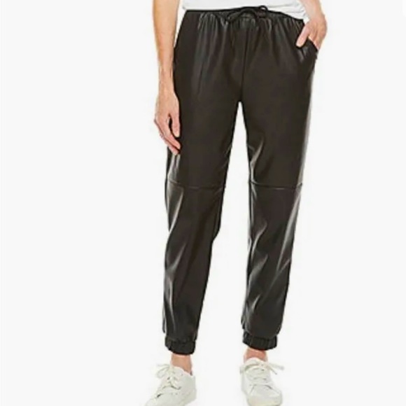 STYLUS | Pants & Jumpsuits | Plus Size Stylus Vegan Leather Womens High ...